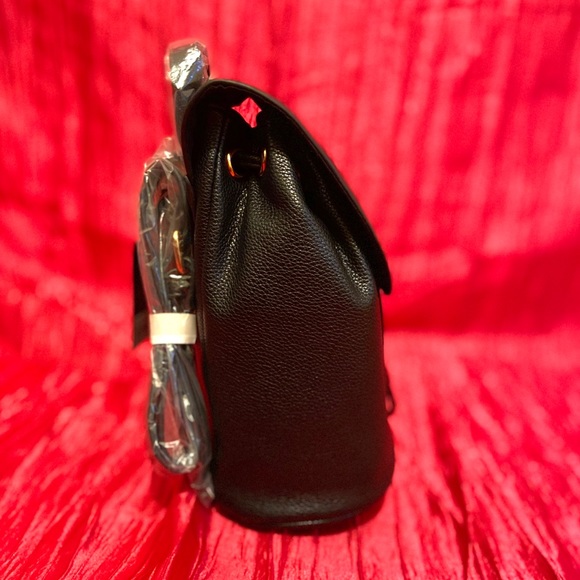 Forever 21 | Bags | Forever 2 Faux Leather Black Mini Backpack Nwt ...